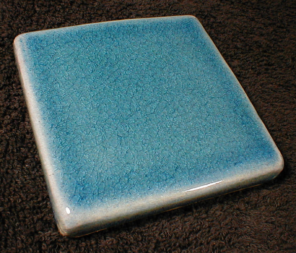 Glaze color samples - Hawaiian Blue - Campbell Tileworks