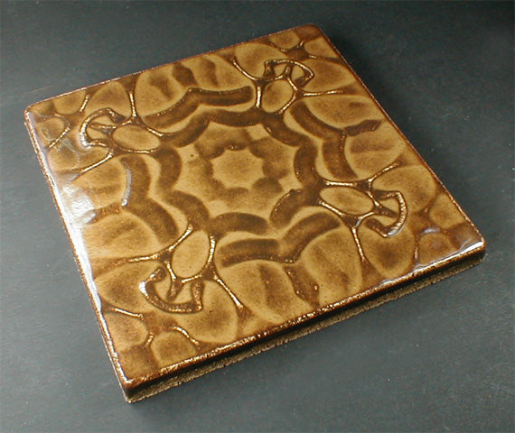 6 x 6 Thistle tile - Star Anise - Campbell Tileworks