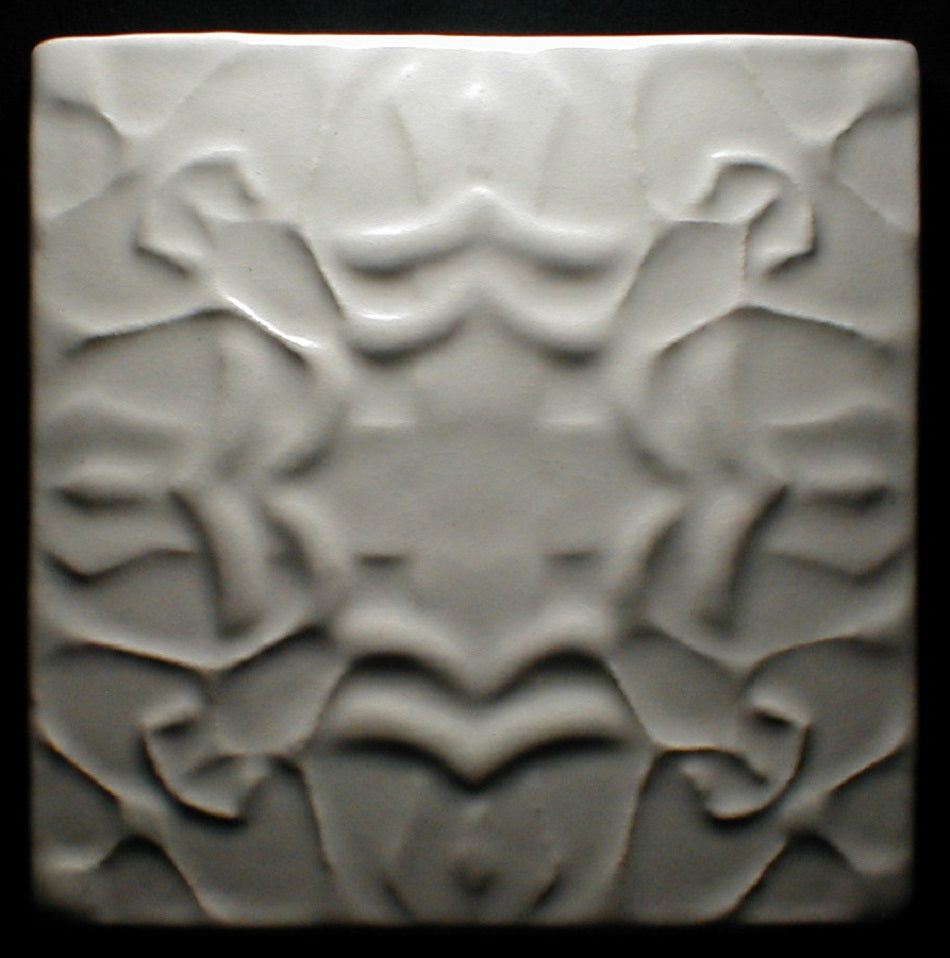 6 x 6 Thistle tile with tan glaze - Buckeye - Campbell Tileworks